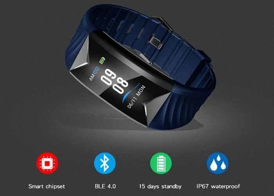 Digital Sport Bracelet Watch Fitness Tracker Long Time Standby Heart Rate Monitor supplier