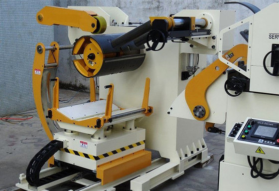 Metal Sheet Hydraulic Automatic Feeding Straightener For Automobile Parts Manufacturing