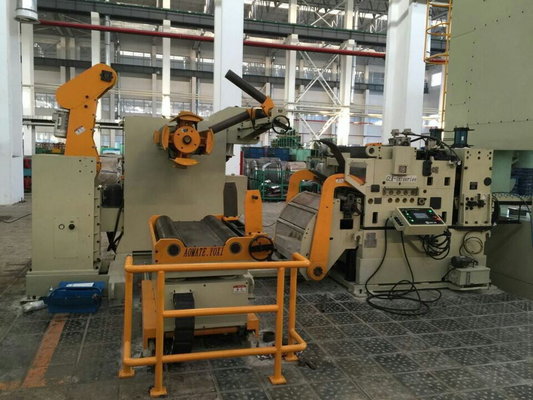 PLC Control Metal Fabricating Machinery , Hydraulic Sheet Metal Handling Equipment