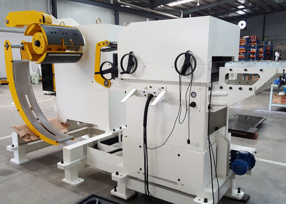 Autoamtic Cold Rolled Steel Punching Press 3 In 1 Decoiler Straightener Feeder For Automobile Parts & Toy With CE