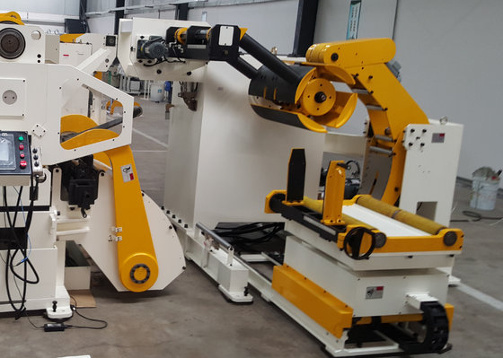 Supper Thin Metal Coil 3 In 1 Machine for Uncoiler Matched Big Punching Machine For Household Appliances