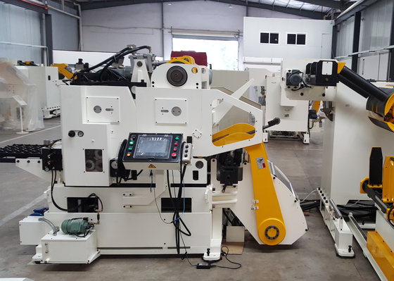 Supper Thin Metal Coil 3 In 1 Machine for Uncoiler Matched Big Punching Machine For Household Appliances