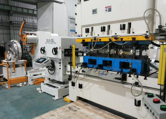 Autoamtic Cold Rolled Steel Punching Press 3 In 1 Decoiler Straightener Feeder For Automobile Parts & Toy With CE