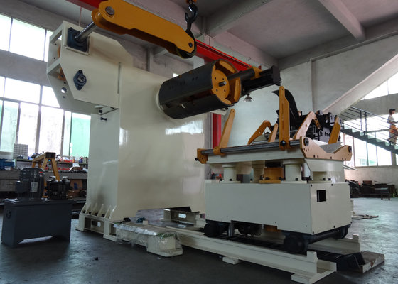 Motor Frequency Changer Control Sheet Metal Decoiler for Non - standard Metal Coil