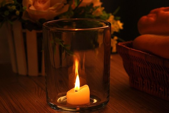 Replacement Candle Holder Glass Containers 630ml Environmental