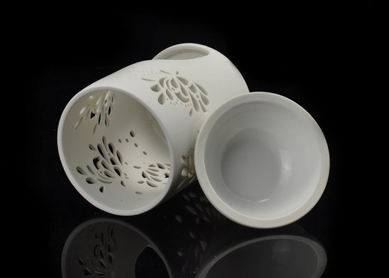 Wedding Tall Ceramic Candle Holders , Home Interiors Candle Holders