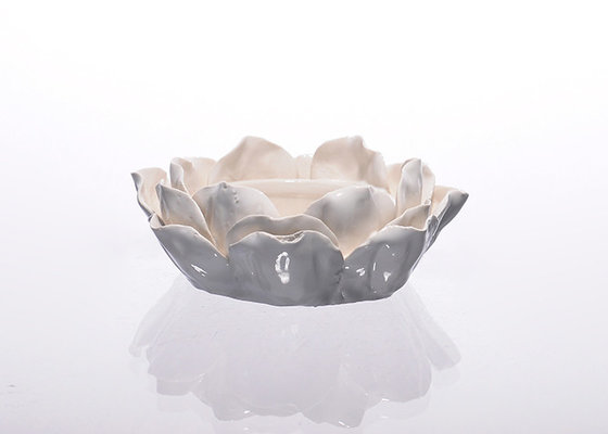 Large Ceramic Candle Holder Houses / Ceramic Flower Candle Holder