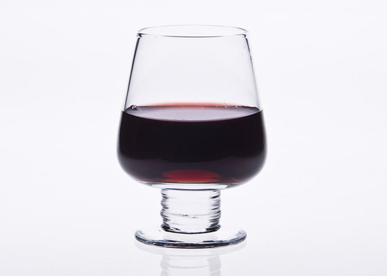 Hand Blown Stemware Wine Glasses Set Heat Resistant Decorated