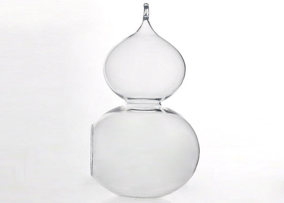 Romantic Hanging Crystal Glass Cylinder Candle Holder Home Favor Blown
