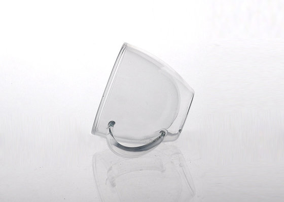 Double Walled Glass Tea Cups With Handle Heat Resistant Borosilicate Glass