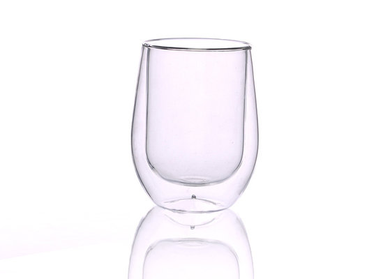 Beverage Double Wall Glass Travel Mug Heat Resistant Drinking Glasses