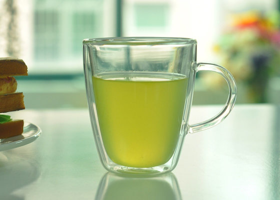 Drinkware Double Wall Borosilicate Glass Coffee Cup With Handle
