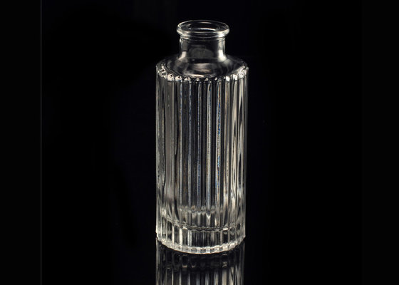 130ml Luxury Decoration Empty Diffuser Bottles Glass With Customized Cap