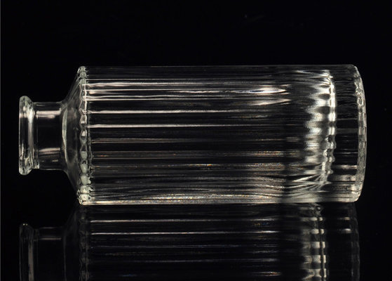 130ml Luxury Decoration Empty Diffuser Bottles Glass With Customized Cap
