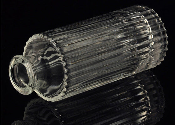 130ml Luxury Decoration Empty Diffuser Bottles Glass With Customized Cap