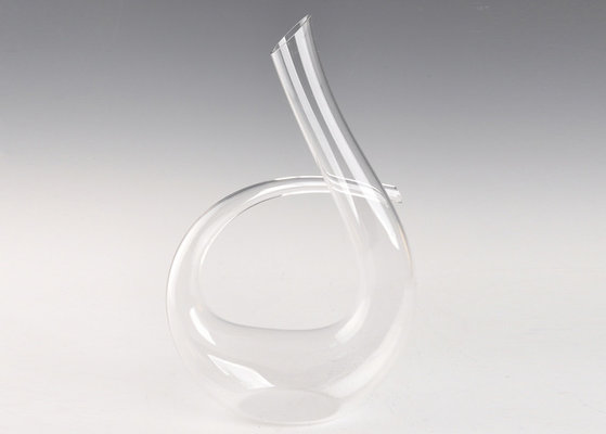 Modern Glass Wine Decanter , 2200ml Personalized Red Wine Decanter