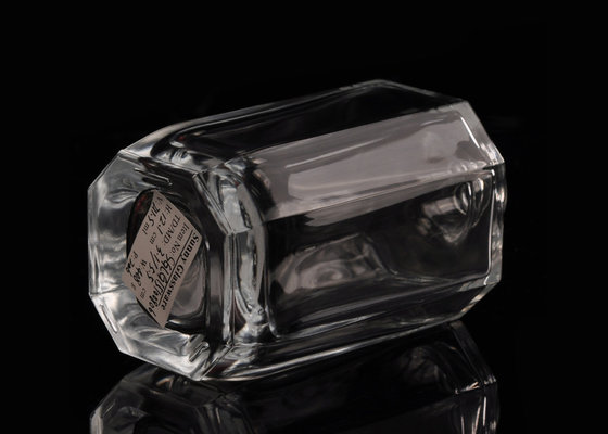 Decorative Glass Perfume Bottles With Pump , Refill Perfume Bottles