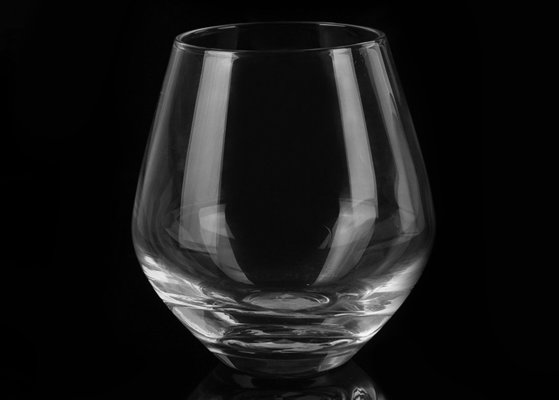 18OZ Cut Glass Whisky Tumbler Refillable Hand Made Personalised