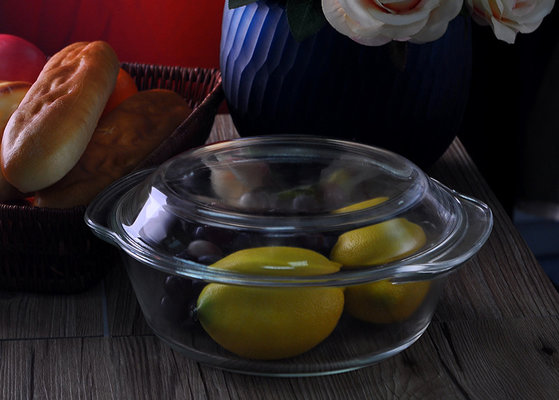 Clear Glass Salad Bowls 