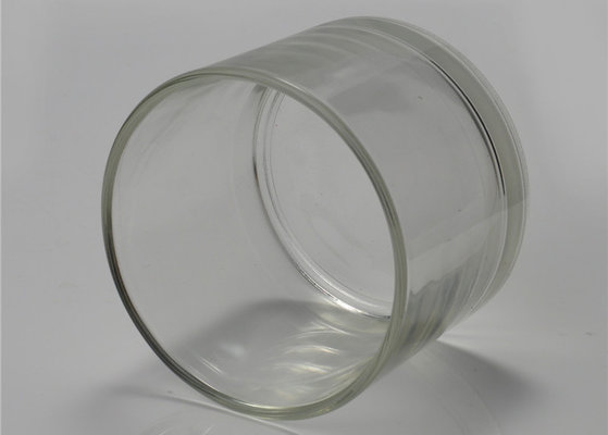 Clear Crystal Glass Tealight Holders Container Handicraft For Votive