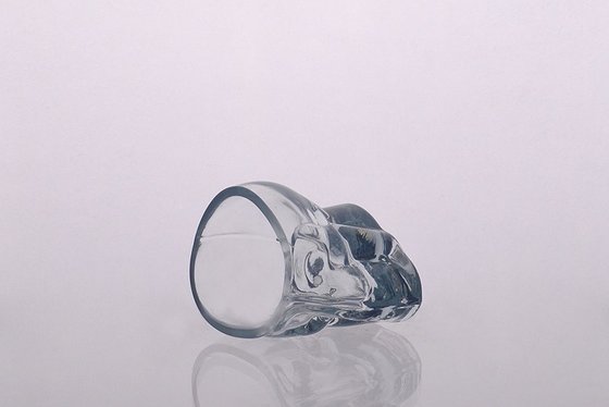 Stemless Lead Free Cut Glass Shot Glasses 65ml Glassware For Bar Party