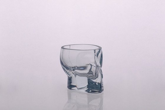 Stemless Lead Free Cut Glass Shot Glasses 65ml Glassware For Bar Party
