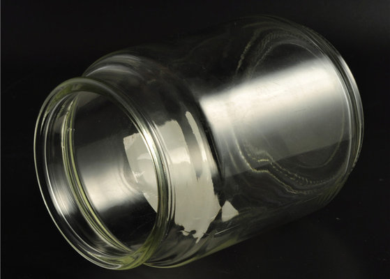 Decoration Round Glass Tableware Transparent Shock Resistant