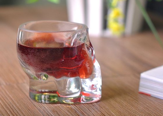 Clear 1 Ounce Tall Shot Glass / Plain Glass Shot Glasses For Drinking