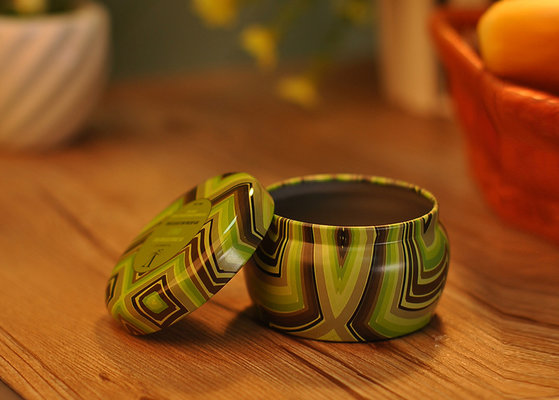Refillable Tin Can Tea Light Holder Tin Candle Containers Lead Free