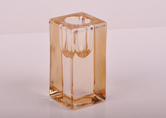 Tall Cylinder Square Recycled Glassware Glass Tealight Candle Holders