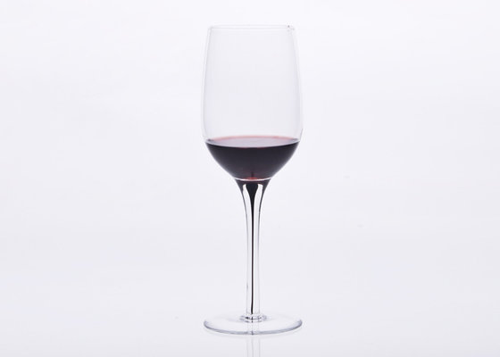 Clear Long Stemware Wine Glasses Hand Blown With Personalized