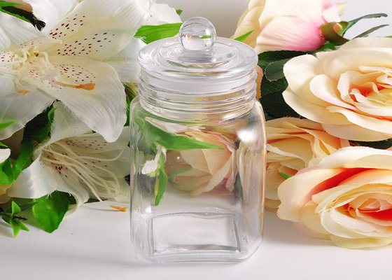 Kitchen Glass Tableware Airtight Food Storage Containers Refillable