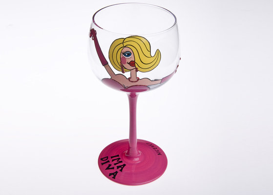 Colored Stemware Wine Glasses