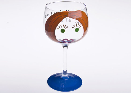 Colored Stemware Wine Glasses