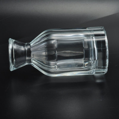 4OZ Round Elegant Perfume Bottles , Fragrance Glass Bottles Antique