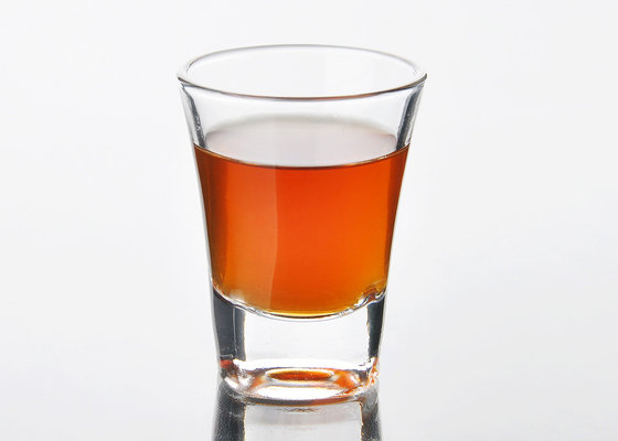 Coloured Spirit Tall Shot Glass Machine Pressed / Beer Mug Shot Glasses
