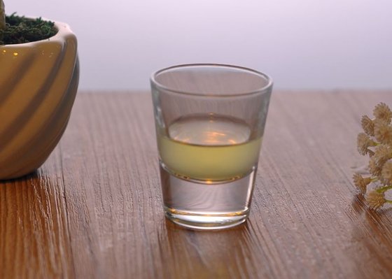 Whisky Plain Glass Shot Glasses 2 Ounce Colored Dishwasher Safe