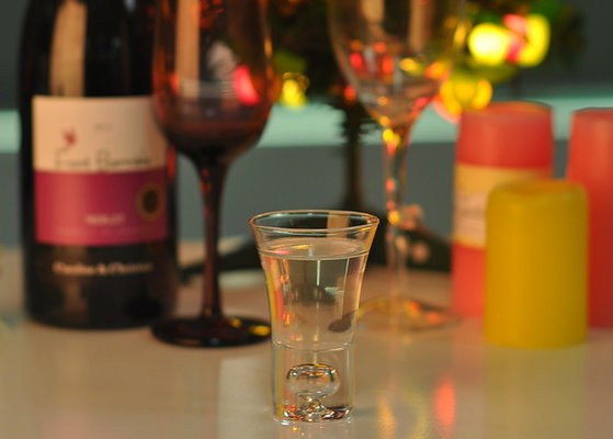 52ml Mini Glass Cup Sprite Tall Shot Glass Wedding Favors For Liquor