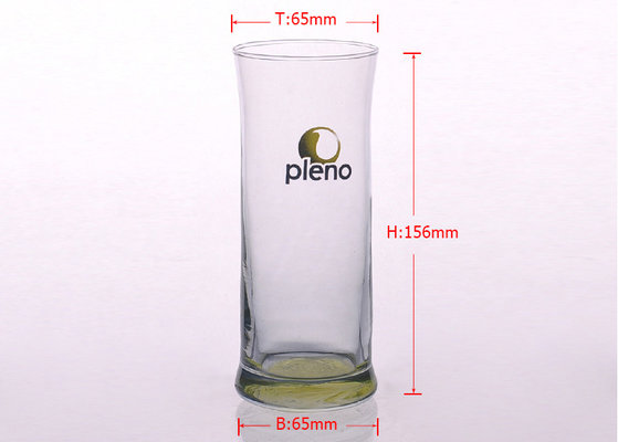 Crystal Water Glass Tumbler , Glass Drinking Cups Customized Logo