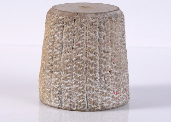 Rough Handled Votive Ceramic Candle Holder For Home Decoration