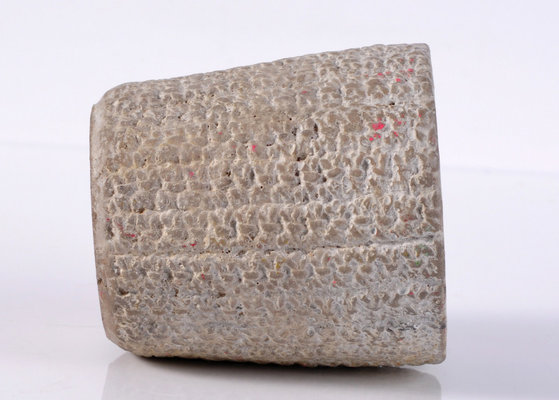 Rough Handled Votive Ceramic Candle Holder For Home Decoration