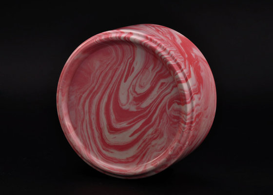 Cylinder stone candle holders , OEM Coloring Ceramic Candle Vessels