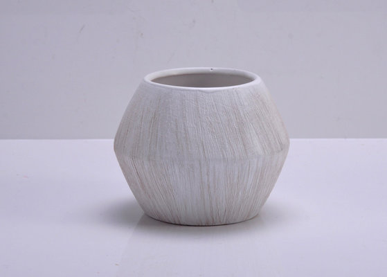 Matt surface modern concrete Ceramic Candle Holder for wedding centerpieces