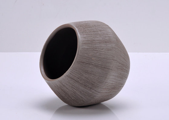 Matt surface modern concrete Ceramic Candle Holder for wedding centerpieces