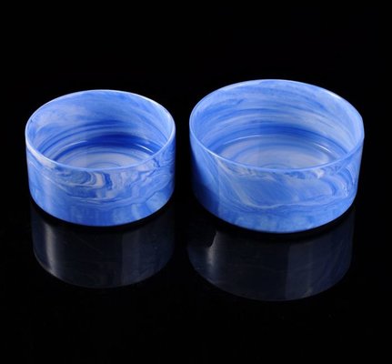 580ml Ceramic Candle Holder , personalized Marble Candle Container