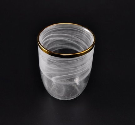 Clear Glass Votive Candle Holders Decorative Glassware Customized