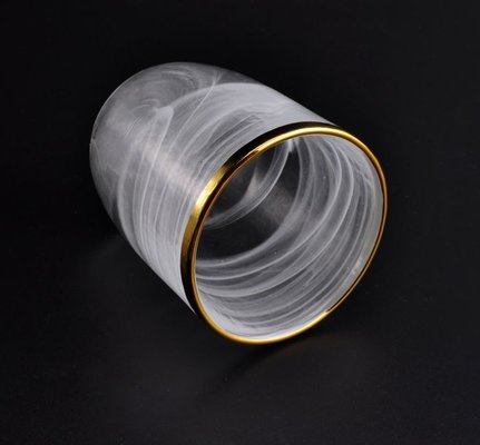 Clear Glass Votive Candle Holders Decorative Glassware Customized