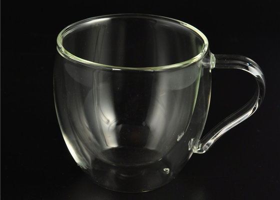 4oz Clear Double Wall Borosilicate Glass Cup For Beer Or Coffee
