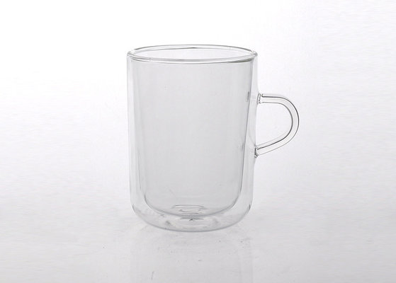 Custom High Borosilicate Glass Drinking Beer Glass Mug With Handle