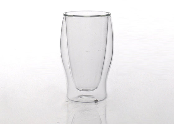 New Design Double Wall Borosilicate Glass Custom Double Walled Beer Glass